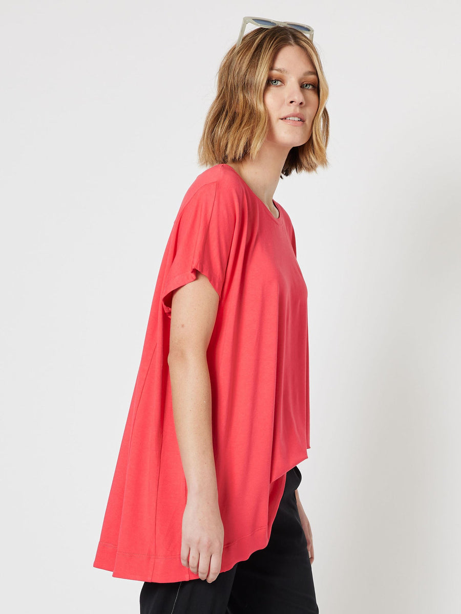 Serene Tee | Poppy – Burton's Clothing Co.