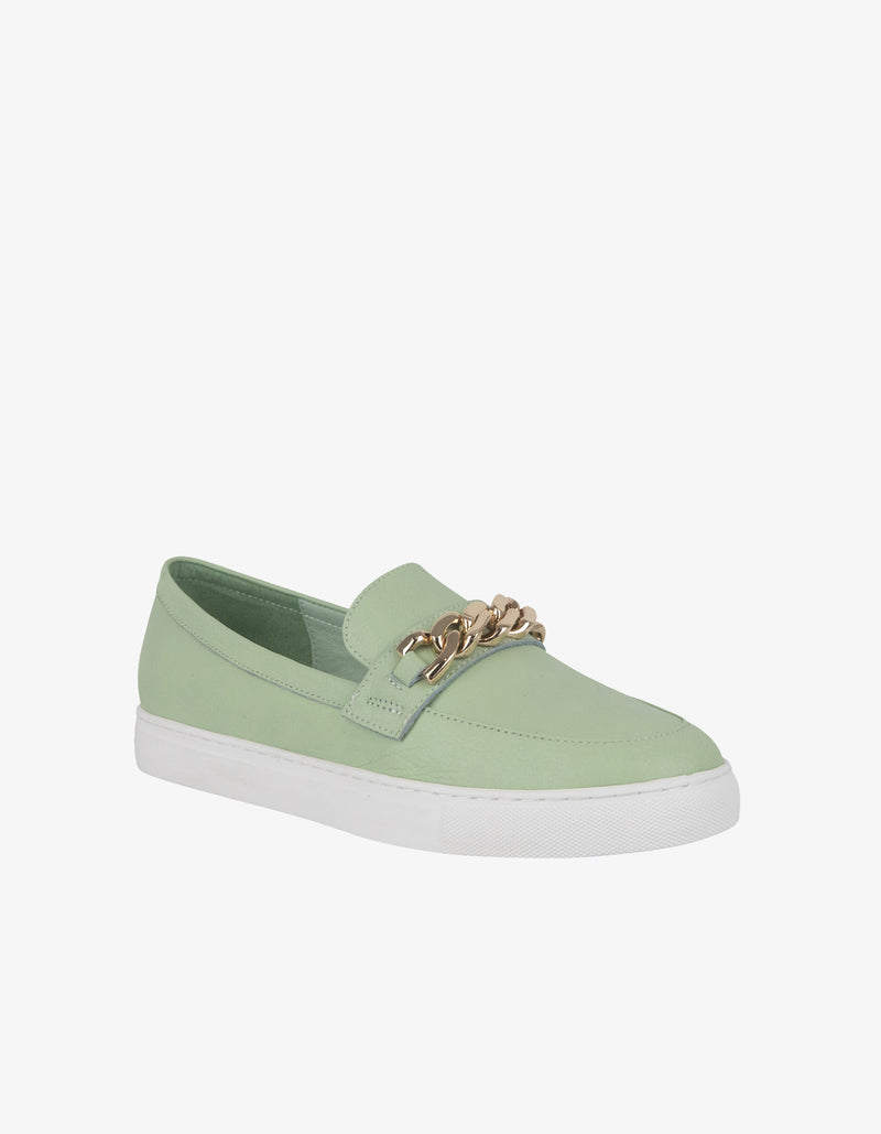 HINAKO OSCAR LOAFER| LIGHT GREEN – Burton's Clothing Co.