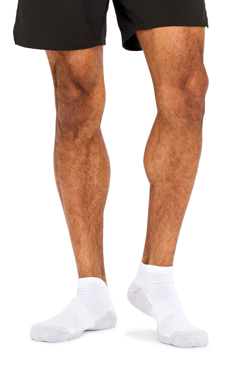 Jack Of All Trades | Mens Low Cut Action Sock|White & Grey – Burton's ...