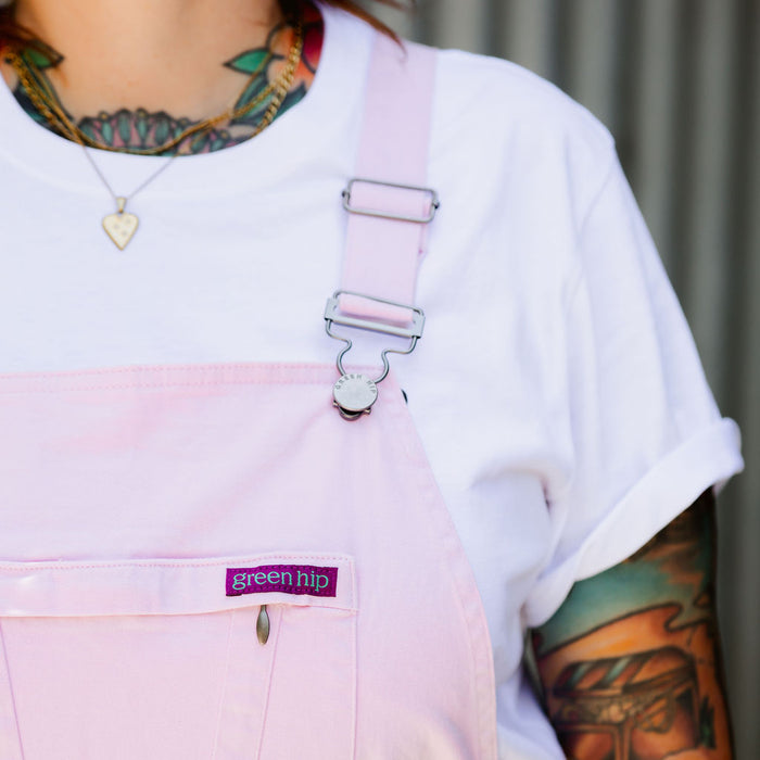 Overalls 'All Women'| PALE PINK – Burton's Clothing Co.