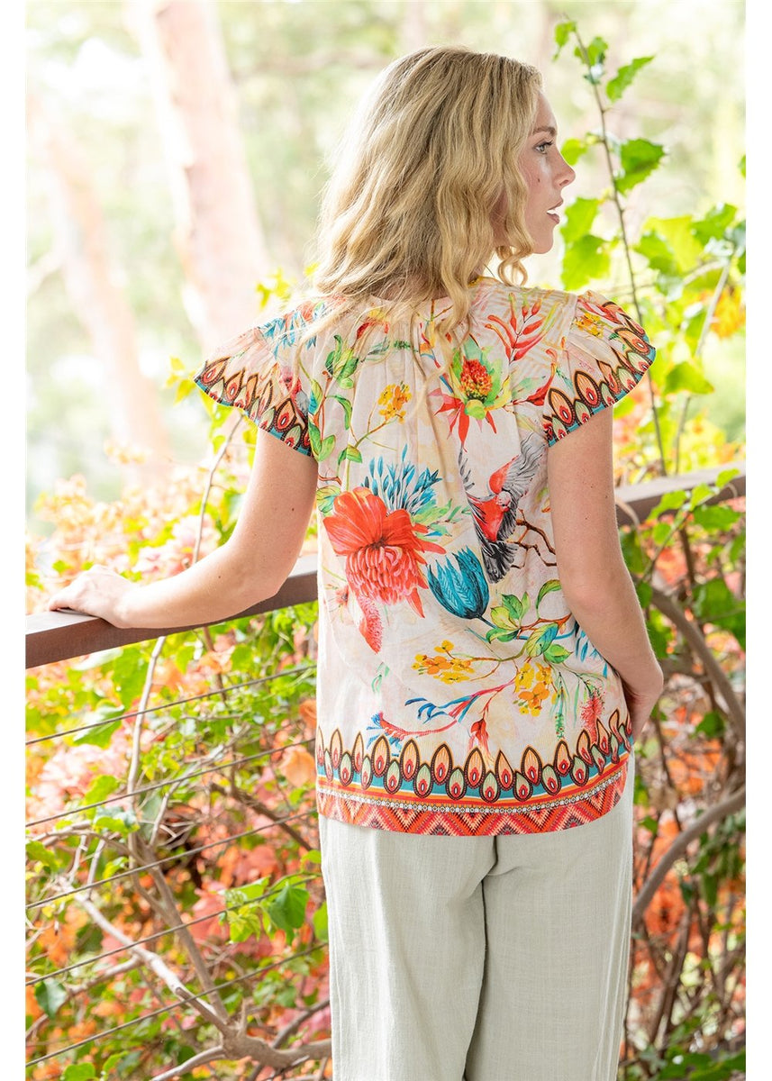 CIENNA DESIGN| WARATAH SARAH TOP – Burton's Clothing Co.