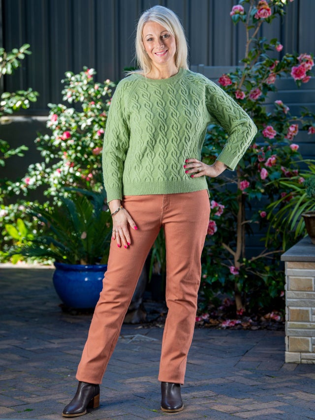 Stretch Cotton Sold Denim Jean | Nutmeg – Burton's Clothing Co.
