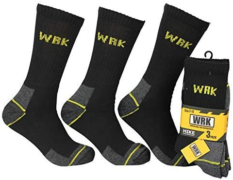 WRK Hike work technology Sock 3 Pack – Burton's Clothing Co.