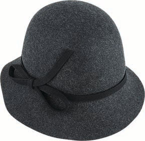 Alice Wool Hat | Charcoal Mix – Burton's Clothing Co.