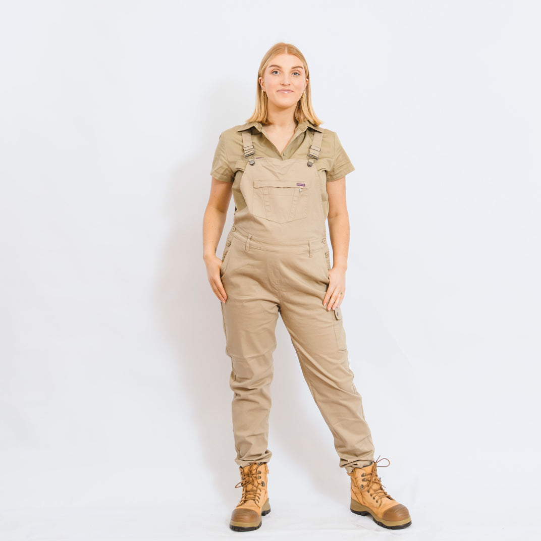 Overalls | Khaki – Burton's Clothing Co.